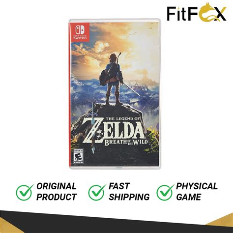 Legend Of Zelda Breath Of The Wild 塞尔达传说旷野之息 Engchi 中英文版 Nintendo