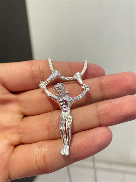Dije Cristo Plata925 Blatcad