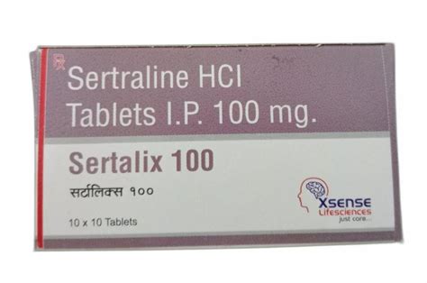 Sertraline Hydrochloride Tablets 100 Mg At ₹ 105 Stripe In Surat Id 2850530822830