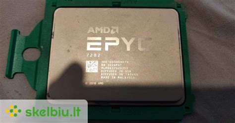 Cpu Amd Epyc Sp Core Thread Skelbiu Lt