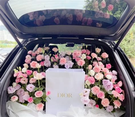 부산프로포즈이벤트 생화트렁크장식 네이버 블로그