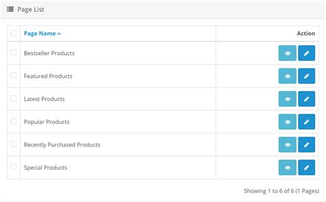 OpenCart Extra Pages Latest Bestseller Featured Etc OpenCart Extra Pages Latest Bestseller Featured Etc