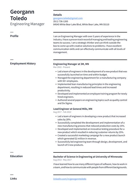 Program Manager Resume Example And Writing Guide ResumeLawyer