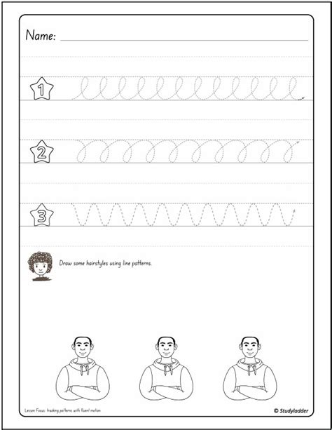 Continuous Line Pattern 2 Studyladder Interactive Learning Games