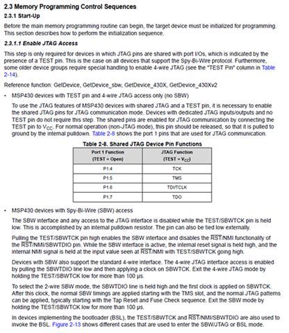 MSP FR Pin Behavior After Releasing Reset MSP Low Power Microcontroller Forum MSP