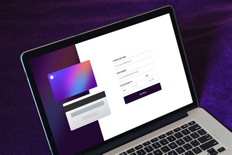 GitHub BnayaKahalani Interactive Card Details Form Tailwind