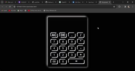 ️excited To Share That Ive Completed Task 3 Of The Calculator Project Chetna Mandloi
