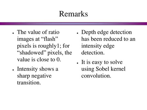 Ppt Depth Edge Detection With Multi Flash Imaging Powerpoint