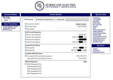 Configure Ipv6 Tunnel Broker — Aimdefense Manual Documentation