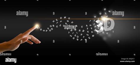 Text To 3d Model Concept Text To 3d By Generative Artificial