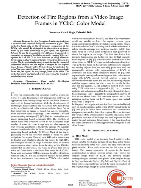 Paper Ycbcr Color Model Pdf Rgb Color Model Video