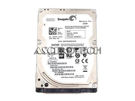 ST320LT020 PPY4K 0PPY4K CN-0PPY4K | Seagate Momentus 320GB 2.5" Hdd PPY4K