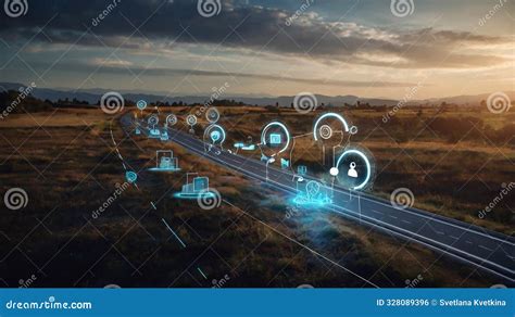 A Digital Transformation Roadmap With Key Milestones And Objectives Highlighting The Process Of