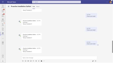 proactive installation sample app code samples microsoft learn