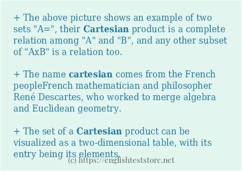 Cartesian Example Sentences Englishteststore Blog