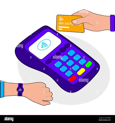 Contactless Payment Credit Card Pos Terminals Nfc Technology
