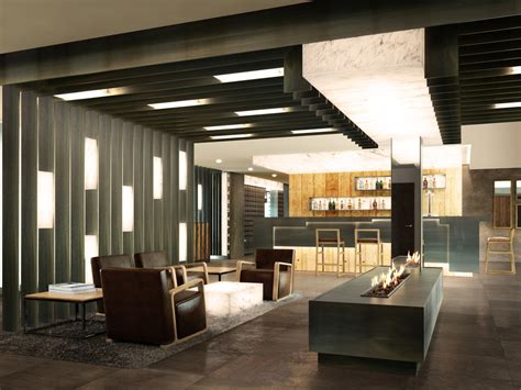 Interiors Hotel Rendering Revit Architectural Rendering Architecture