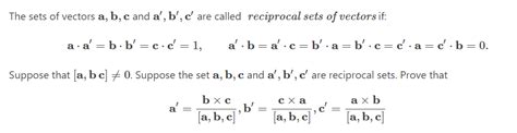 Solved The Sets Of Vectors Abc And A′b′c′ Are Called