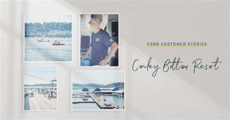 Customer Stories Conley Bottom Resort First Southern National Bank