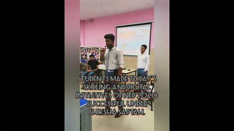 Skilling And Digital Initiatives Day Celebrated 🎯 Day 05 Shiksha Saptah Youtube