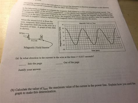 Solved An Current AC Is Given To A Current That Alternates Chegg