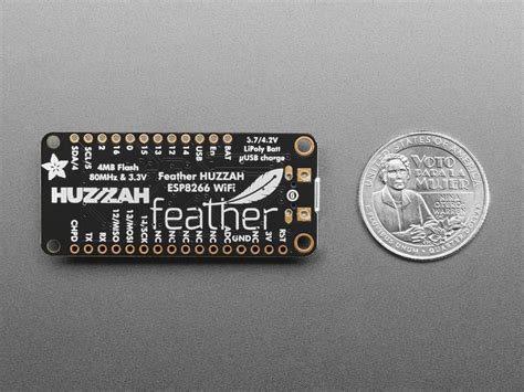 Adafruit Feather Huzzah With Esp8266 Wifi Kiwi Electronics