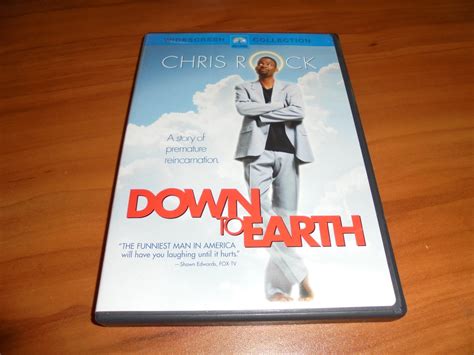 Down To Earth Dvd 2001 Widescreen Chris Rock 97363377849 Ebay