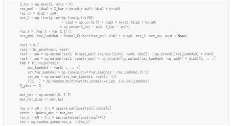 如何用贝叶斯概率矩阵分解修复缺失数据？jupyter Notebook Python 知乎