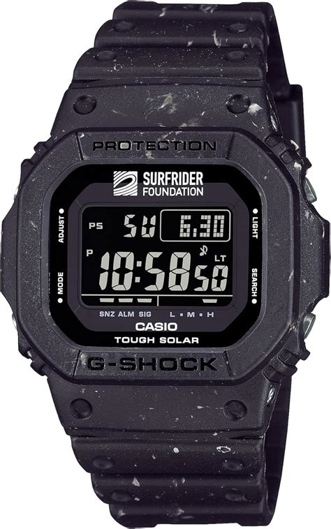 G Shock Casio G 5600 Tough Solar Wristwatch Limited Model Surfrider