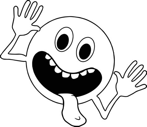 Silly Face Coloring Sheets Coloring Pages