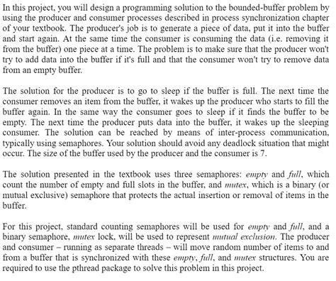 Solved In This Project You Will Design A Programming Chegg