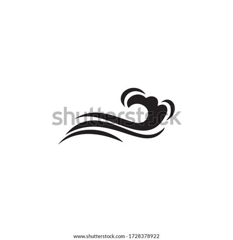 Water Waves Icon Trendy Design Vector Stock Vector Royalty Free 1728378922 Shutterstock