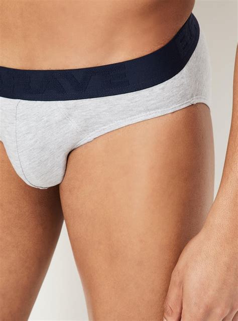 Buy Men Assorted Elasticated Briefs Pack Of 2 Online At Just Rs 399