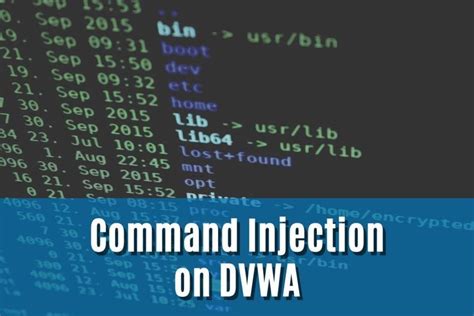 how to perform command injection attacks dvwa for aspiring hackers