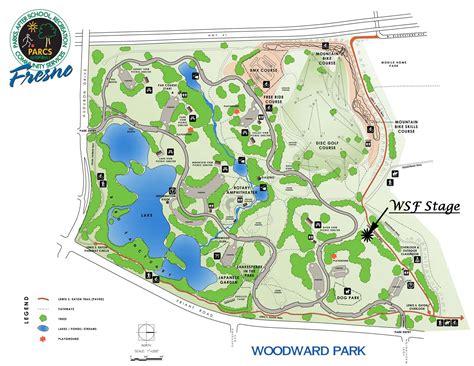 Woodward Park Map Gadgets 2018