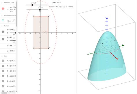 Optimization Of An Inscribed Rectangular Solid Geogebra