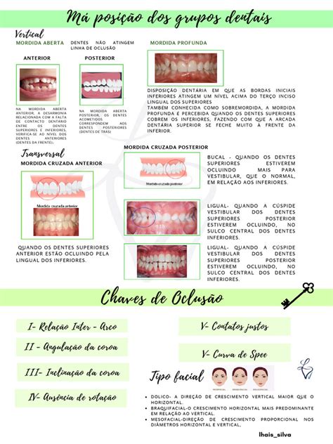 Ortodontia 2 Chaves De Oclusão Pdf Dente Áreas Da Odontologia