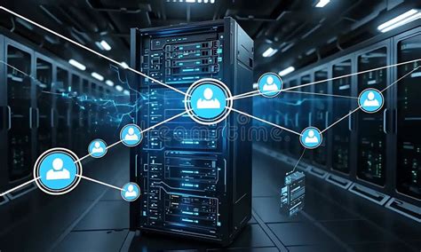 Ai Powered Network Visualization Stock Video Video Of Solution