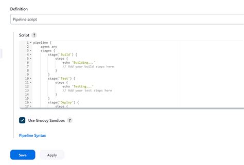 groovy s domain specific language dsl for jenkins pipelines