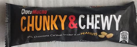 Choco Mucho Chuncky And Chewy Milk Chocolate Caramel Roll With Peanuts