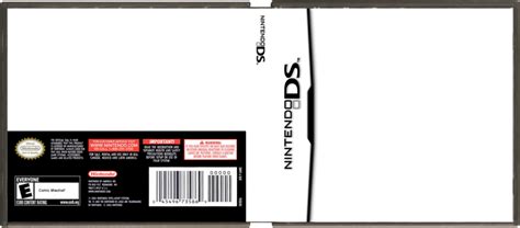 Download Ds Game Cover Template HD Png Download Vhv