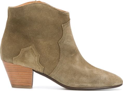 Isabel Marant Dicker Leather Boots Shopstyle