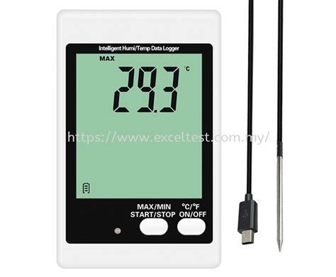Et Dwl 10e Sound And Light Alarm Temperature Data Logger With External