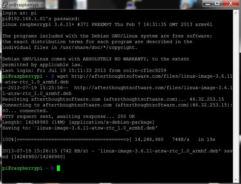 installation de rasclock horloge en temps réel raspberry pi