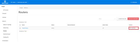 Creating A Router And Attaching It To A Network In OpenStack TransIP