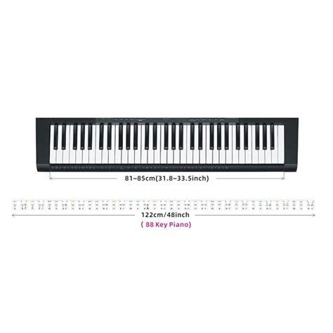 Piano Keys With Letters