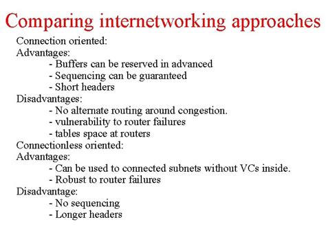 Congestion Control Algorithms General Principles Of Congestion Control