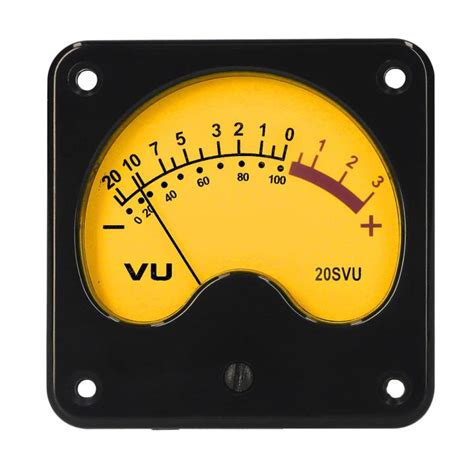 Kogeek Vu Meter Panel Vu Meters Warm Back Light Analog Db Sound Level Indicator Portable Db