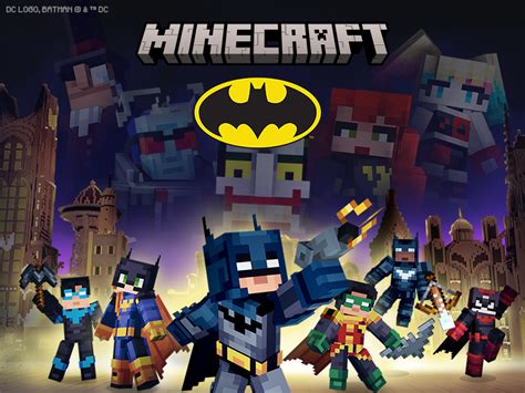 Incarnez Le Caped Crusader Dans Le Nouveau Dlc Pour Minecraft All