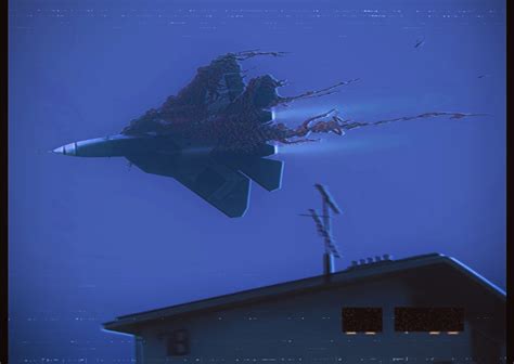 Safebooru Absurdres Aircraft Airplane Blue Sky Blue Theme Building